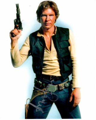 HARRISON FORD Signed Autographed 8x10 STAR WARS HAN SOLO Photo | eBay