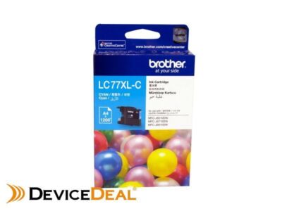 Brother LC77 XL High Yield Cyan Ink Cartridge LC77XLC | eBay Australia