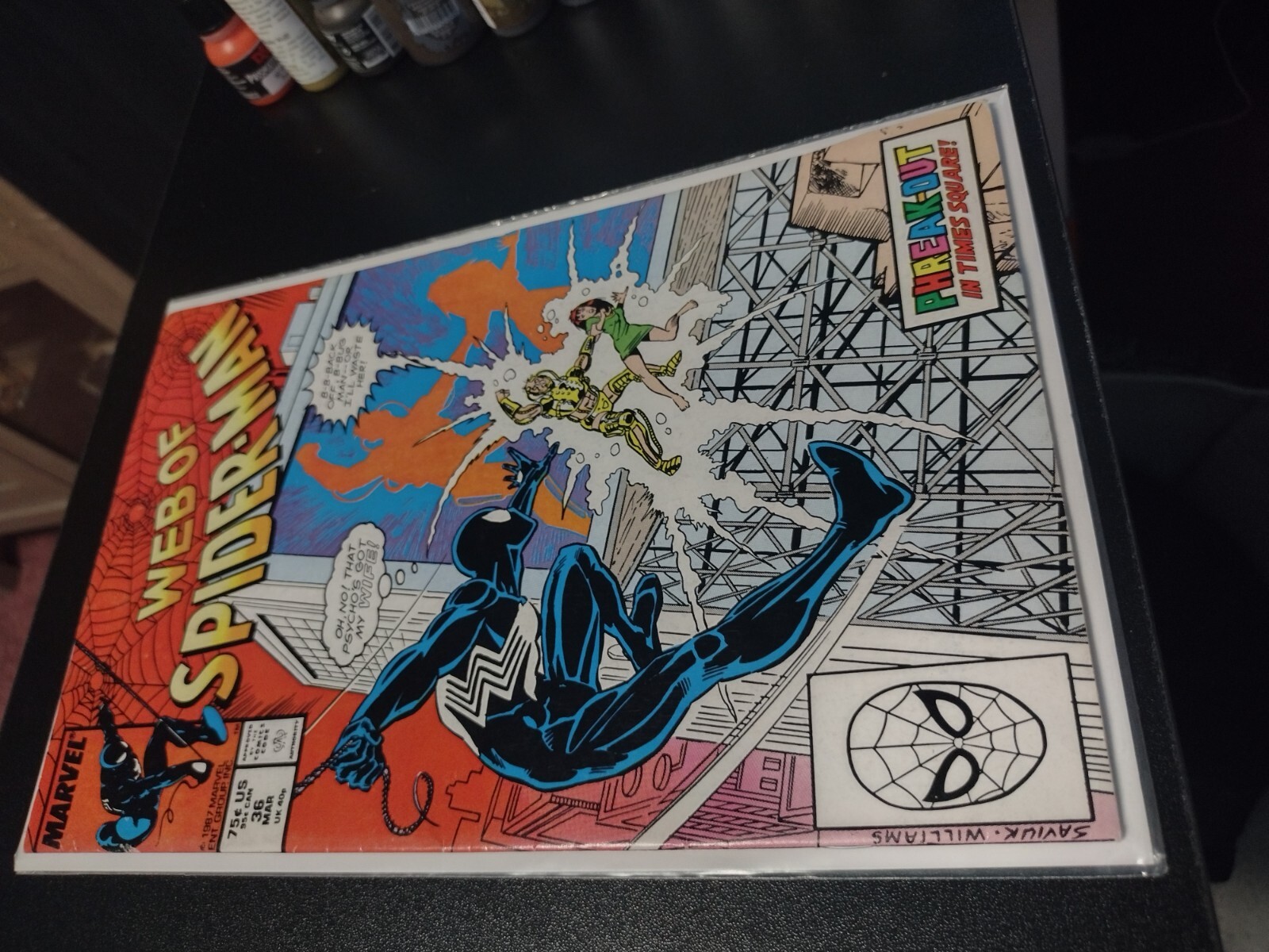 Web Of Spider-Man 36 First Appearance Of Tombstone | eBay