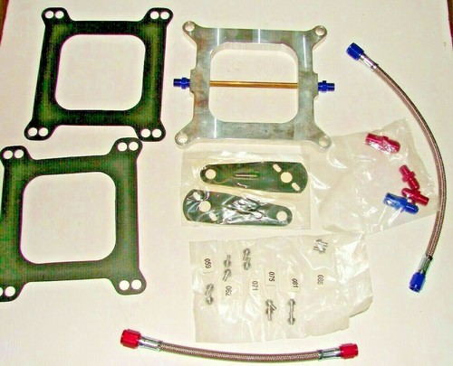 4150 Cheater Nitrous Plate Kit NOS NX ZEX Holley 100 125 150 200 250 HP ...