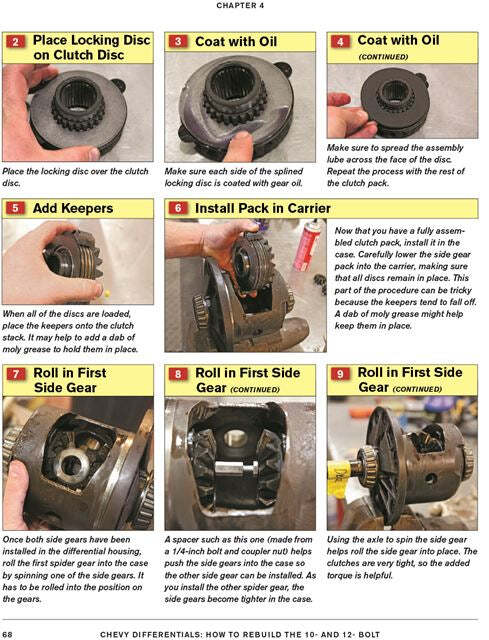 Repair - Rebuild Chevy 12 Bolt & 10 Bolt Rear Ends - Differentials ...