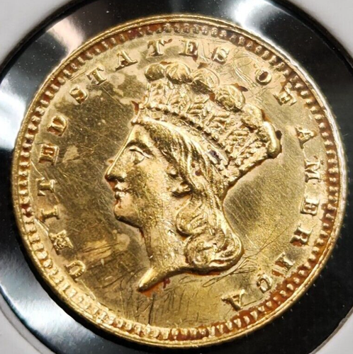 1874 Gold $1 One Dollar Coin #2201 | eBay