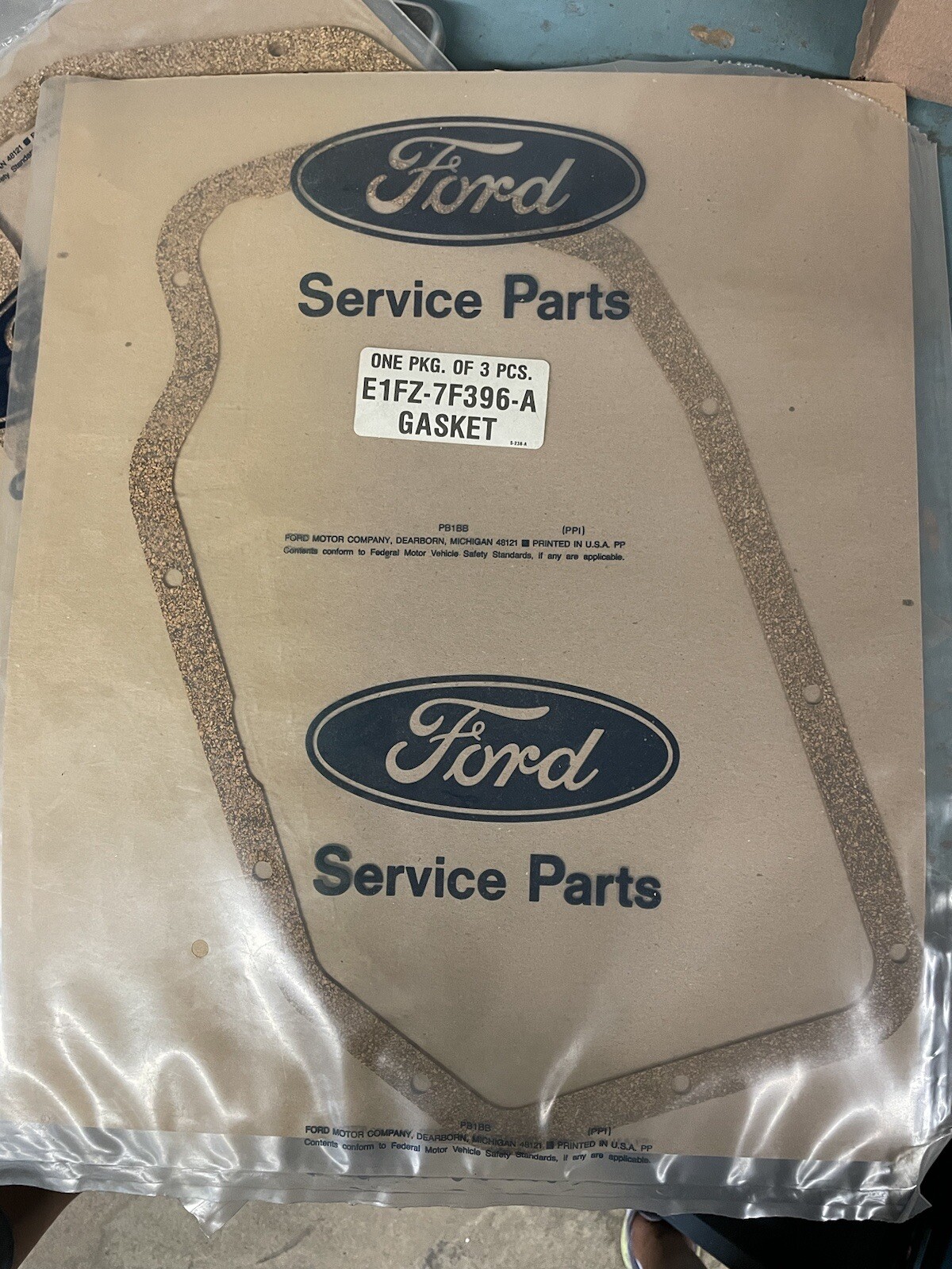 Ford OEM Main Control Cover Gasket NOS E1fz-7f396-a ATX 1981 - 1989 ...