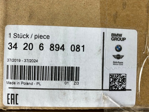 original BMW G20 G21 G22 G29 M Bremssattel blau hinten links ...