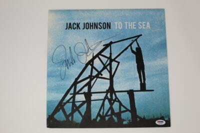 JACK JOHNSON SIGNED AUTOGRAPH ALBUM VINYL RECORD - ROCK GUITAR, TO THE ...