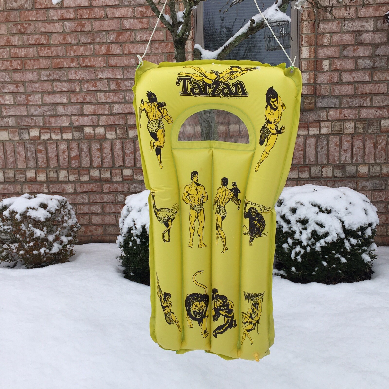 Rare Vtg 1976 Inflatable Tarzan Raft Tiki Bar Decoration By Edgar R ...