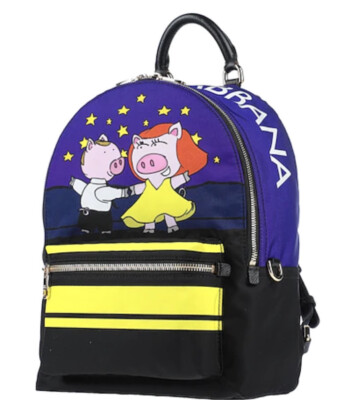 $1595 NWT Dolce & Gabanna Super Pig Backpack! | eBay