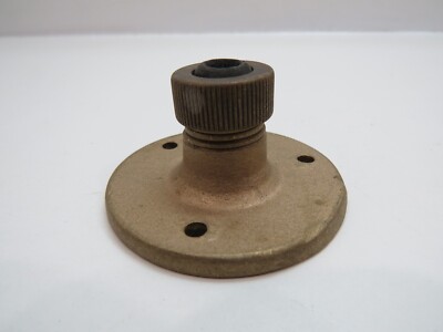 1/2 INCH BRONZE MOUNT CABLE ELECTRICAL CONDUIT FITTING BASE PLATE ...