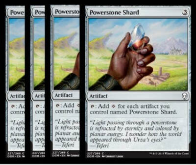 X4 Powerstone Shard MTG Dominaria Lightly Played | eBay