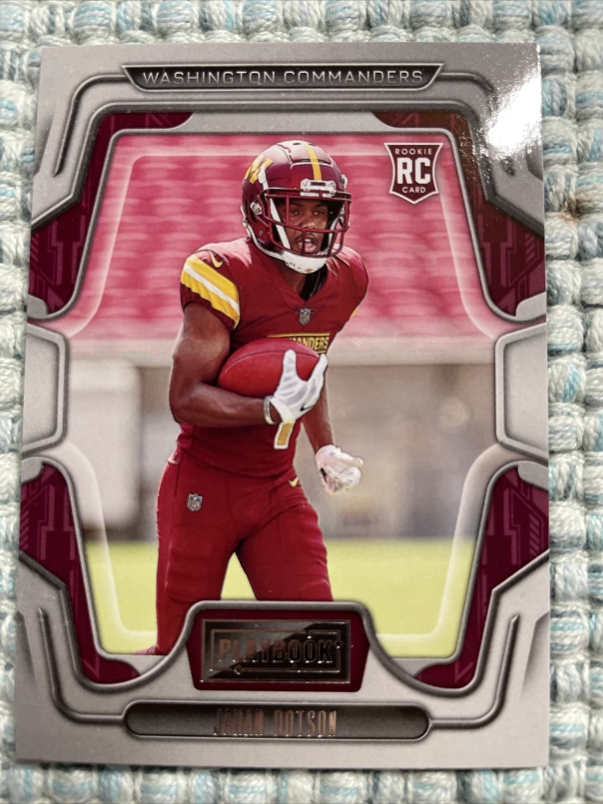 2022 Playbook-JAHAN DOTSON-WR/WASHINGTON-Rookie Card#110 | eBay