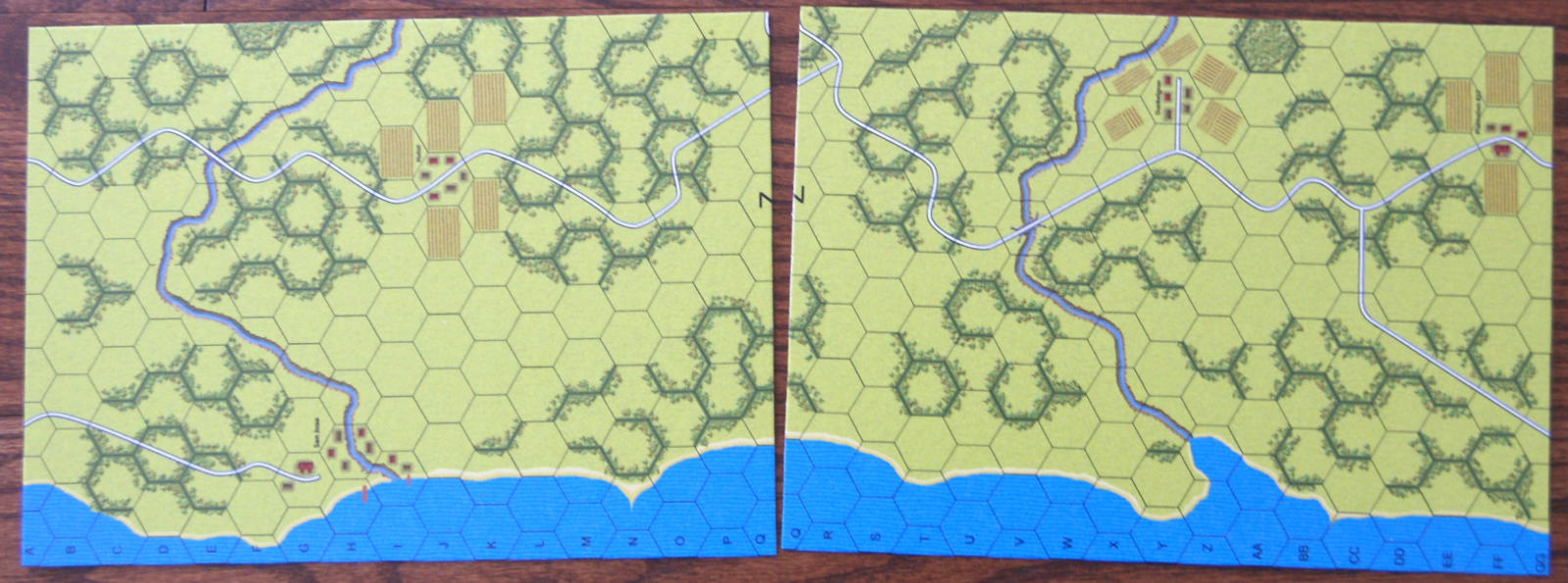 Panzer Leader ('74) Map Z - Jungle Coastline | eBay