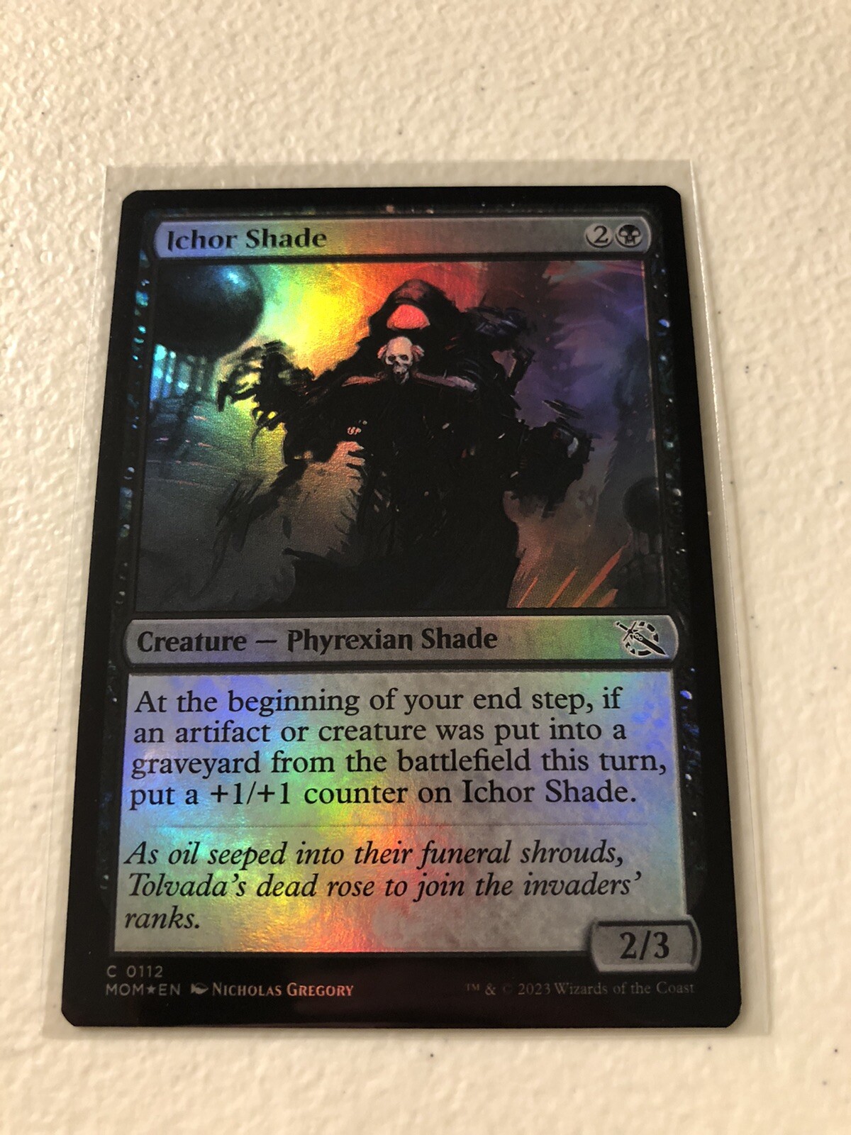 Ichor Shade Foil March of the Machine MOM MTG Magic Pack Fresh | eBay