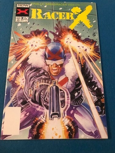 Racer X Comic Book Volume 2 #8 Speed Racer NOW 1990 NEW UNREAD VERY ...