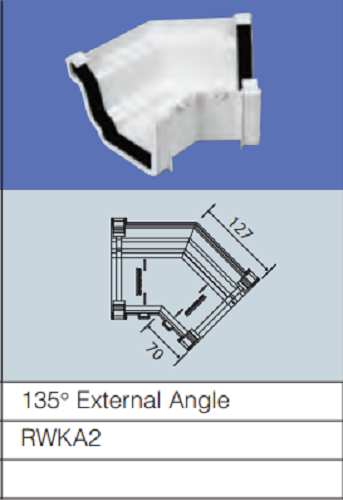 Ogee Gutter Marshall Tufflex UPVC Plastic Rainwater Guttering System ...