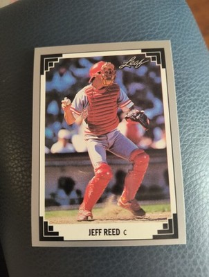 JEFF REED 1991 LEAF #102 FREE SHIPPING | eBay