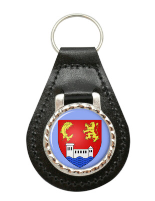 Villeurbanne (France) Leather Key Fob | eBay UK