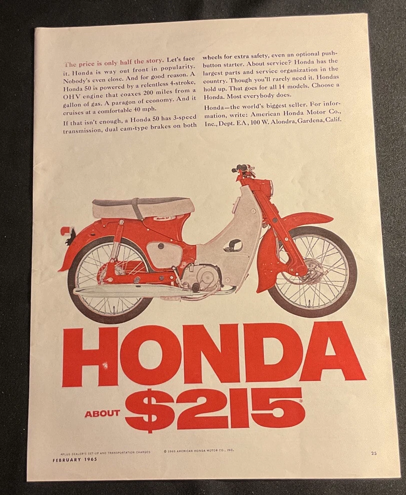 Used Honda 50 Motorcycles