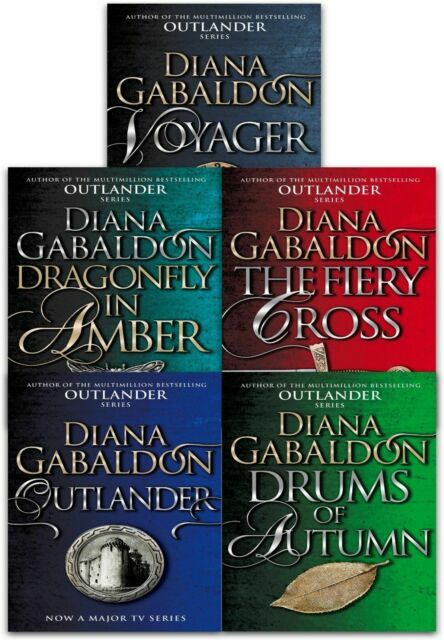 Outlander Series 1 Diana Gabaldon Collection 6 Books Set Drums of ...