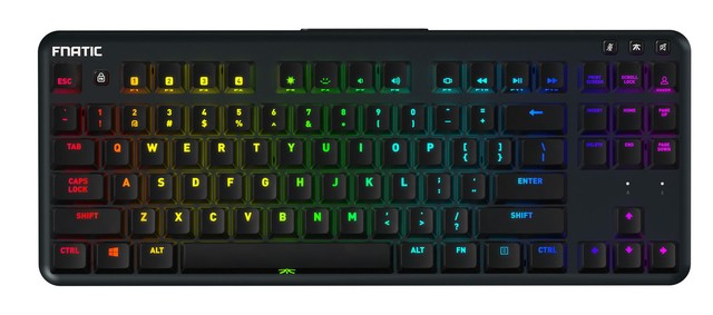 Fnatic miniSTREAK RGB Tenkeyless FG-KB-5060455782031 Wireless Keyboard ...