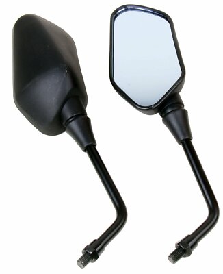 Yamaha Raider S V star Virago Vmax Rear View Mirrors | Black | Metal ...