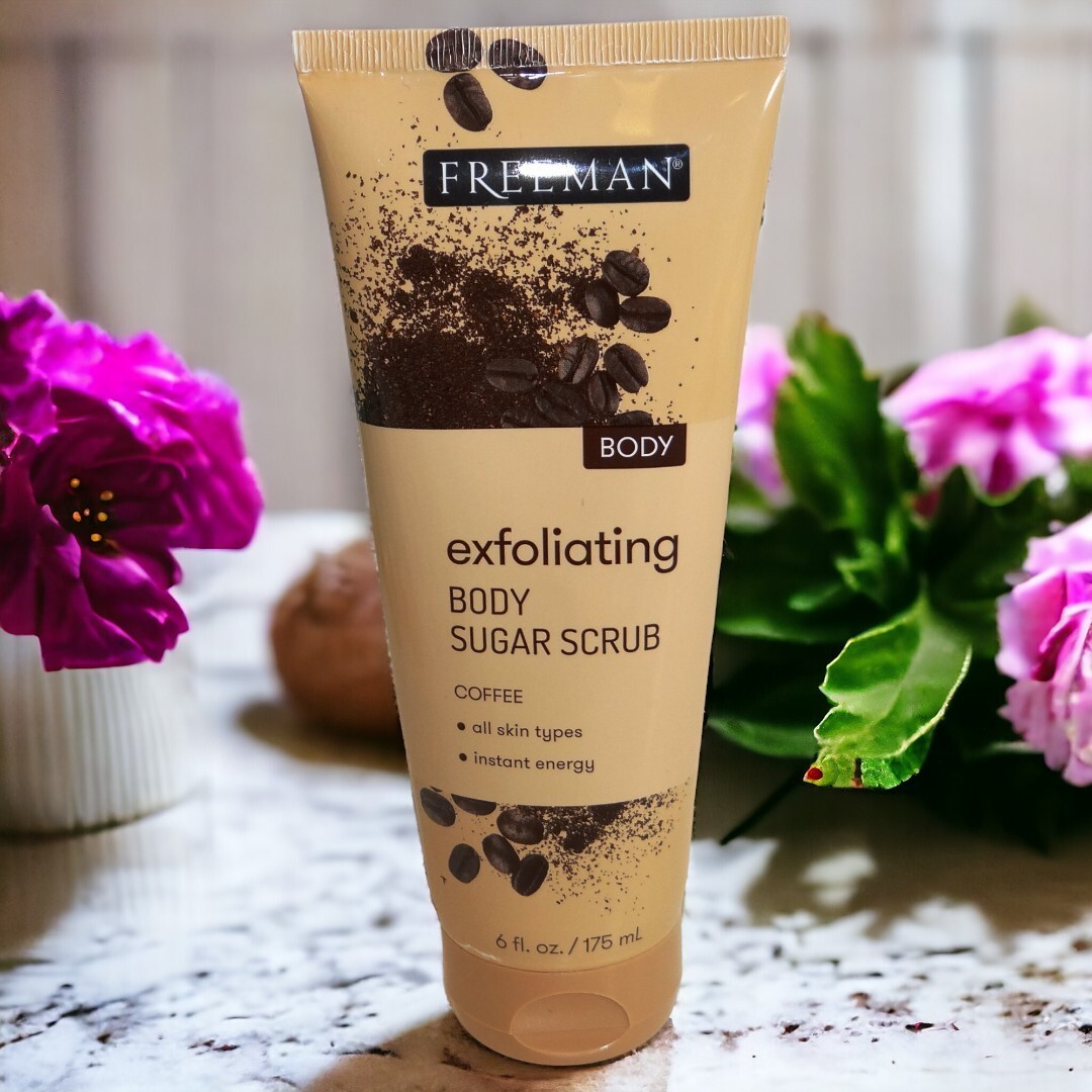 Freeman Exfoliating Body Sugar Scrub ~ Coffee ~ 6oz 175ml ~ New ...