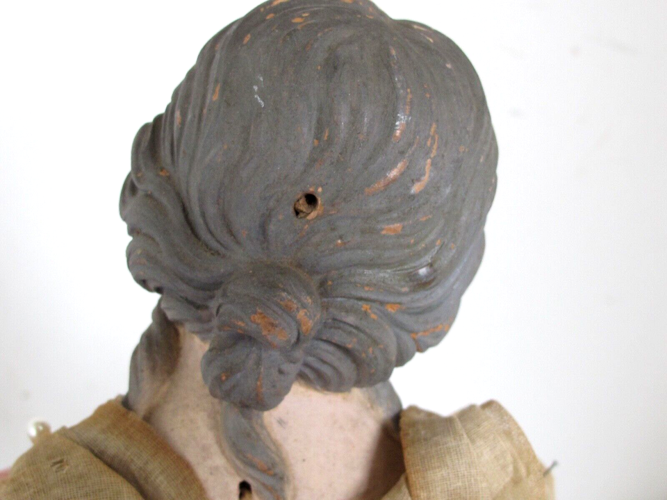 Antique 20" tall 18th c. Neapolitan Creche Santa Maria Figure Original ...