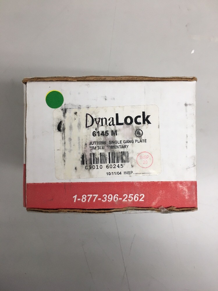 DynaLock - 6145M - Push Button, Momentary, 4 Button, Double Gang, SPDT | eBay