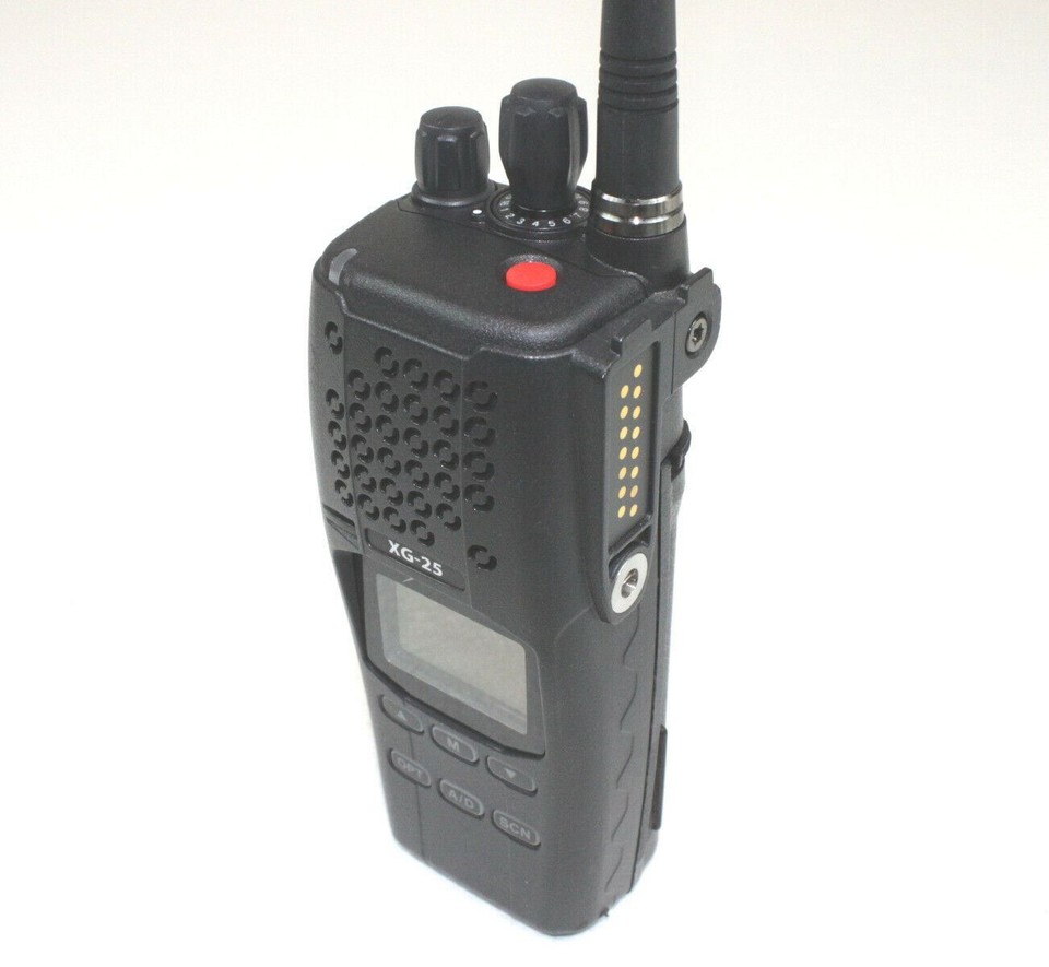 Harris XG-25 VHF 136-174 P25 Conventional 1024 ch 5W Ltd Portable ...