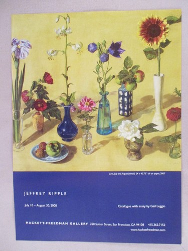 Jeffrey Ripple Art Gallery Exhibit PRINT AD - 2008 | eBay