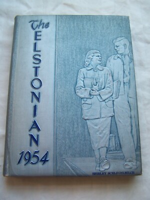 1954 ISAAC C. ELSTON HIGH SCHOOL YEARBOOK MICHIGAN CITY, INDIANA ...