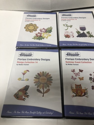 (5) FLORIANI Embroidery Designs Summer Event Collection & 13,14 & 15 ...