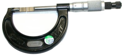 Starrett Blade Micrometer Mics 0 To 25MM .01mm 486MP-25 Calibrated | eBay