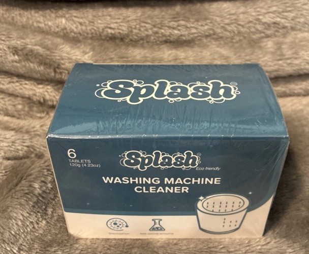 6 Splash Spotless Washing Machine Cleaner Clean Deep All Washers Front ...