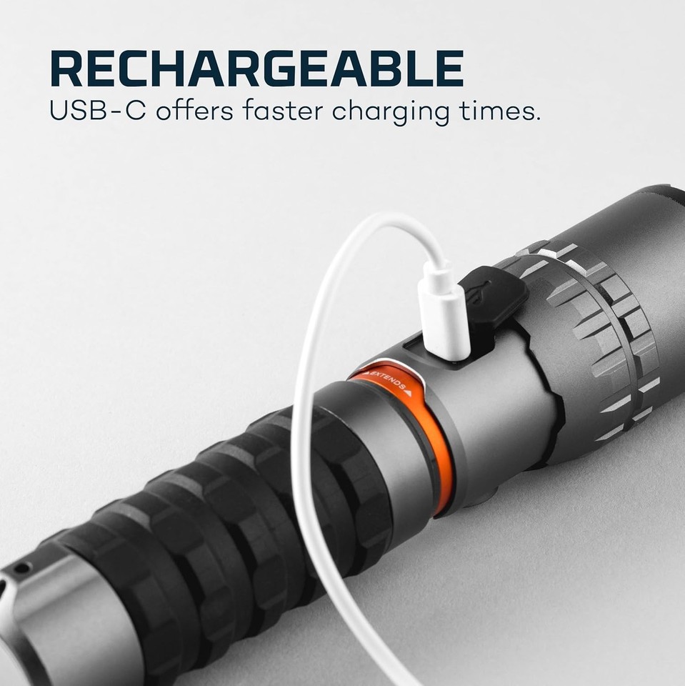 NEBO SLYDE KING Flashlight | High Lumens, Rechargeable COB Work Light ...