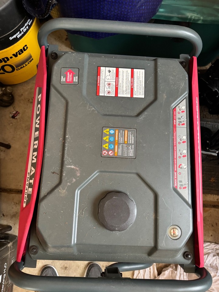 power tools - Powermate PM 9400 E Electric Start Generator | eBay