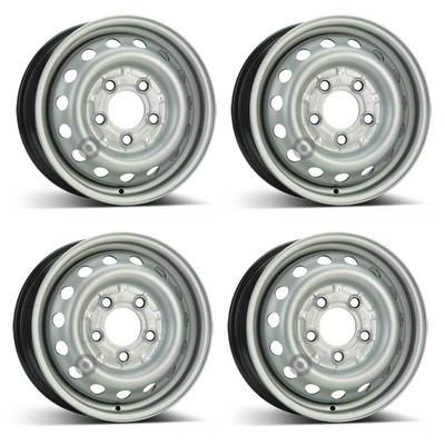 4 Alcar steel wheels rims 8555 6.0Jx15 ET75 5x130 for Mercedes Benz ...