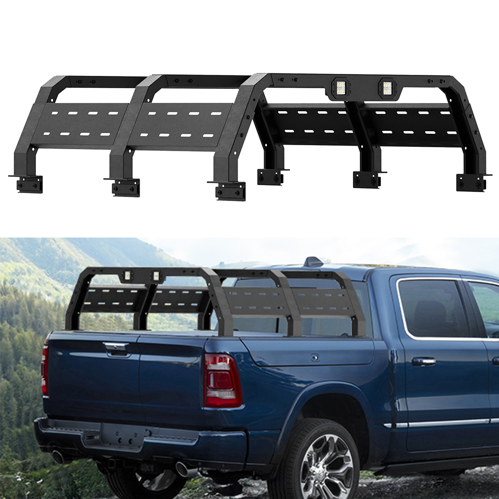 For 2009-2021 Ford F150 Raptor F-250 F-350 High Bed Rack Truck Luggage ...