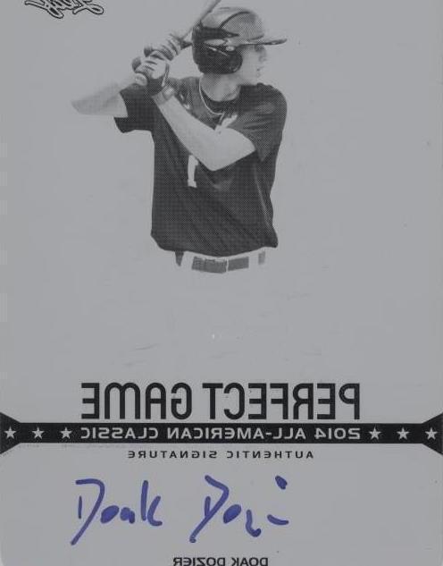 2014 Leaf Metal Draft - Perfect Game Autographs Doak Dozier #PGM-DD2 ...