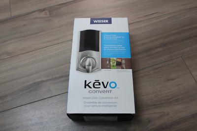 Weiser Kevo Convert Smart Lock Conversion Kit - Satin Nickel | eBay