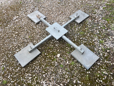 Roof man anchor portable weight block man safe system for working at ...