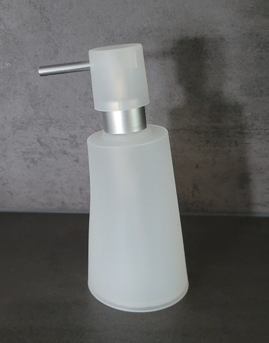 Spirella Move Frosty White Soap Dispenser Asymmetric Shape ...