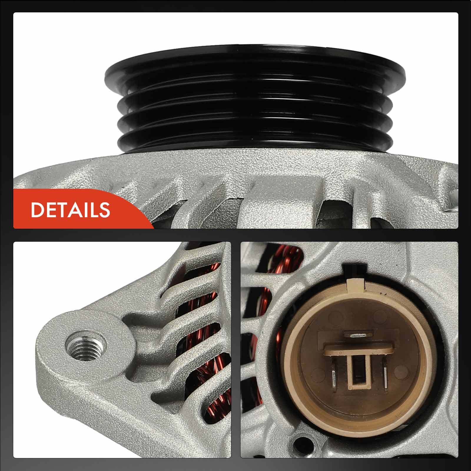 Alternator 55A/12V for Chevy Geo Metro Tracker Pontiac Firefly Suzuki ...