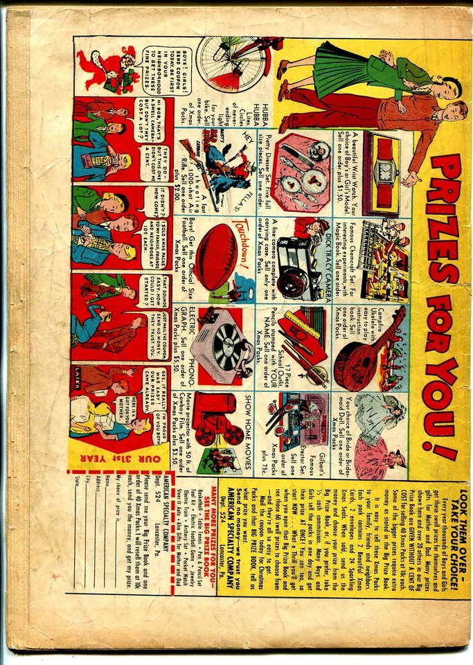 Hit #61 1949-Quality-1st Jeb rivers-Reed Crandall-Klaus Nordling-G+ | eBay