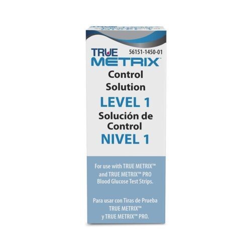 True Metrix Control Solution Level 1 For Use with Metrix Meter & Strips ...