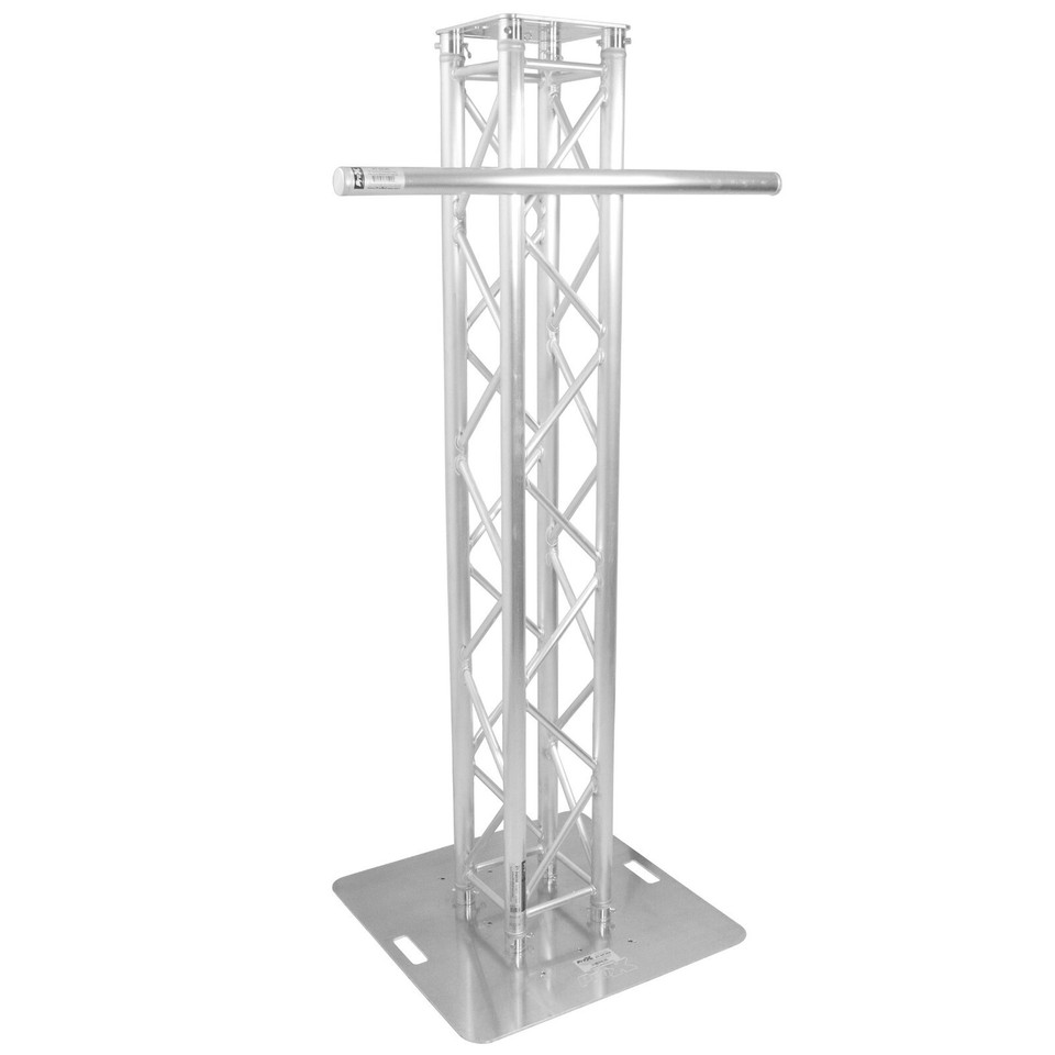 Truss Pole 40" w/2 Dual welded clamps for Mounting to 2" F34 Truss ...