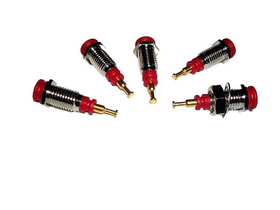 AUGAT M39024/10-02 PIN JACK MIL SPEC REDLOT OF (5) | eBay