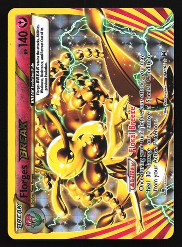 Pokemon Florges BREAK 104/162 BREAKthrough Ultra Rare Holo LP | eBay