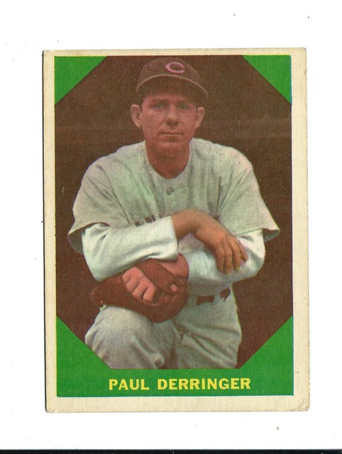 1960 Fleer - #43 Paul Derringer for sale online | eBay