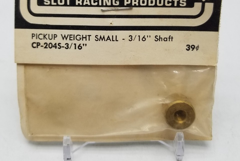 Champion Slot Car Racing Products PICKUP WEIGHT SMALL - 3/16" SHAFT CP ...