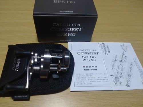 Shimano 23 Calcutta Conquest BFS HG Right Baitcasting Reel | eBay
